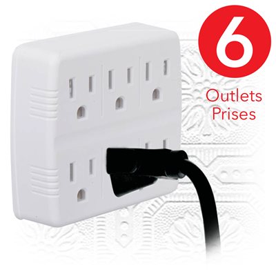 Buy 6-Outlet Wall Tap - Convenient & Space-Saving Online