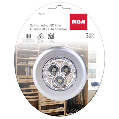 3-LED Self-Adhesive Light - Bright, Energy-Efficient Lighting Solution