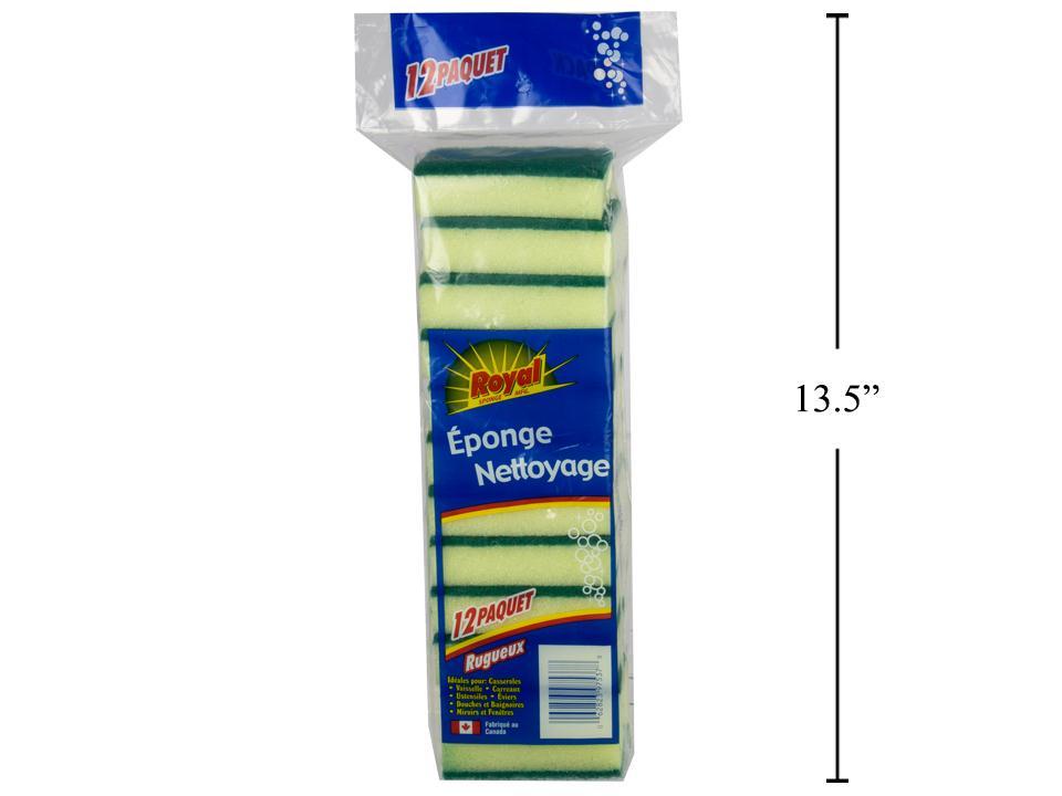 Buy Deluxe Scrubbing Sponges - Durable 12-Pack for Cleaning