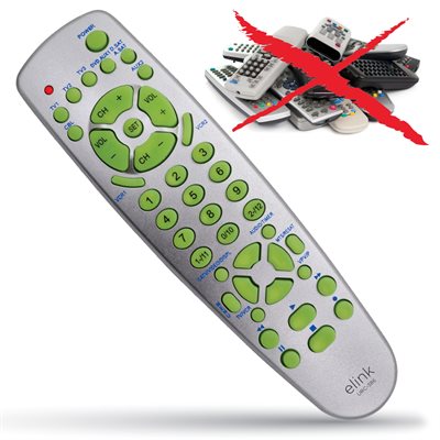 Versatile 9-in-1 Remote Control - Universal Compatibility